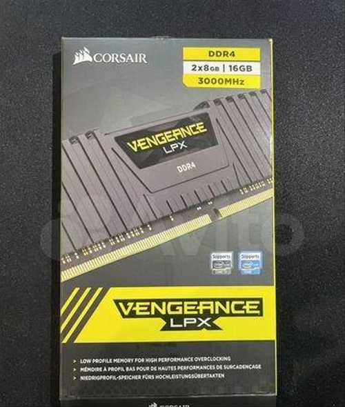 Озу Corsair DDR4 2x8Gb 3000 C15