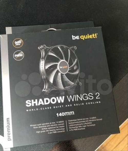 Вентилятор Be quiet Shadow Wings 2 140mm PWM