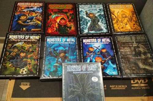 DVD Monsters of Metal/Monsters of Death