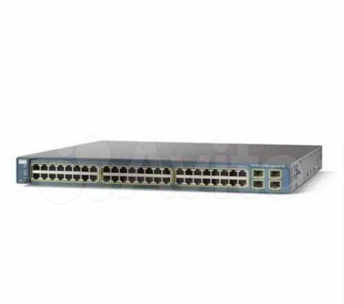 Коммутатор cisco switch 3560g 52x1Gb