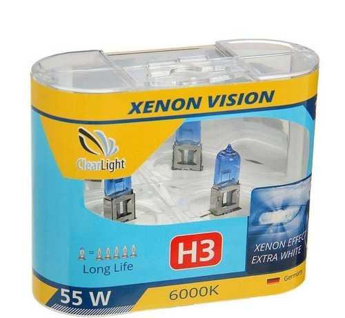 Галогенные лампы Clearlight H3 XenonVision