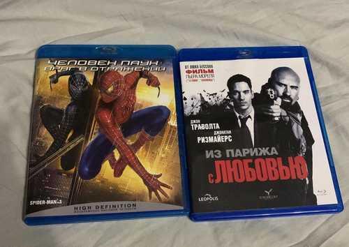 Два Blu-ray фильма: Из Парижа с любовью и Человек
