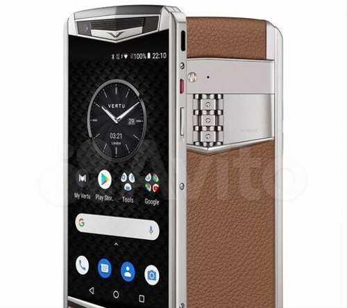 Vertu Aster P Baroque Ti Caramel Brown Exclusive