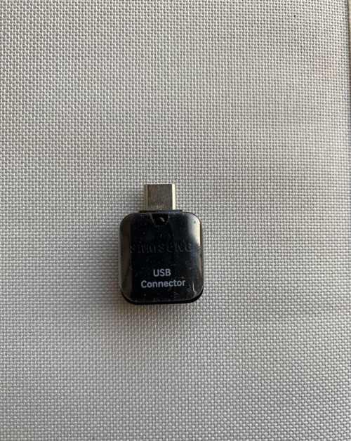 Переходник Samsung OTG TypeC - USB black
