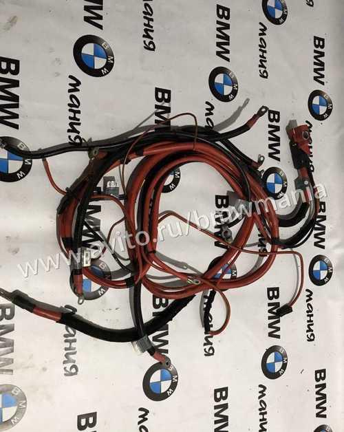 Плюсовой и минусовой кабель клема bmw x5 e53