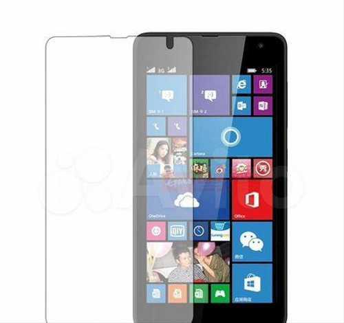 Защитное стекло для microsoft 550 Lumia 0.33мм adpo пакет