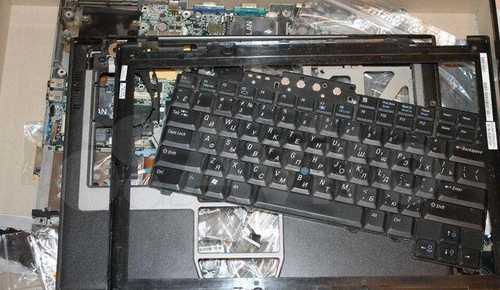 Ноутбук Dell D620 (PP18L) в разборе