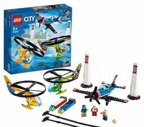 Конструктор Lego City Airport, Воздушная гонка, 140 элементов (60260)