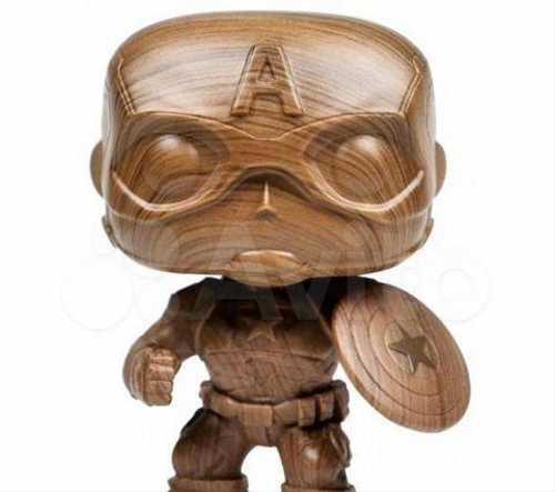 Фигурка Funko Marvel Captain America (Wood Deco)