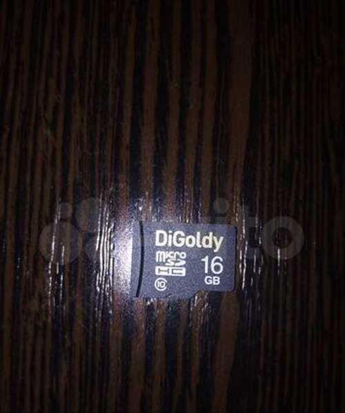 DiGoldy Micro 16 GB карта памяти