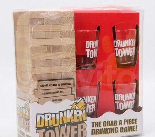 Алкогольная игра пьяная башня