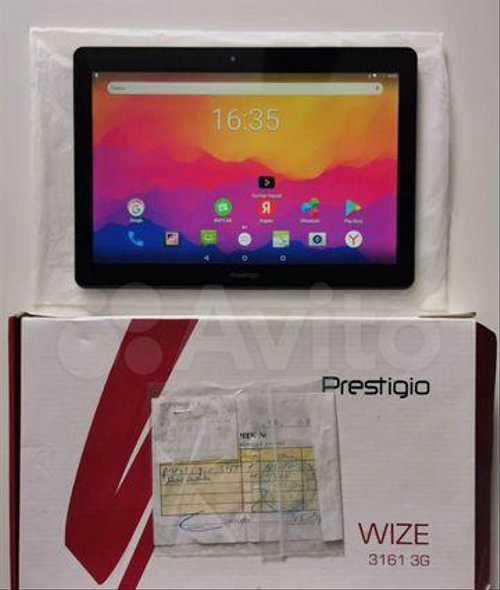 Планшет prestigio wize 3161 3G