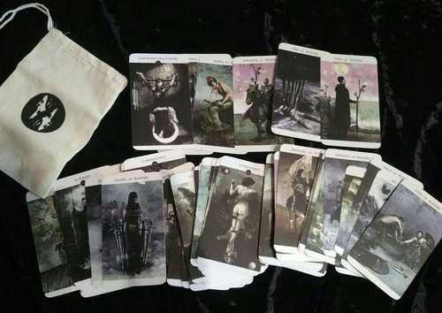 Реплика Darkness of Light Tarot + мешочек от ориги