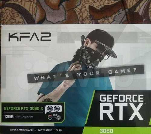Видеокарта KFA GeForce RTX 3060 X