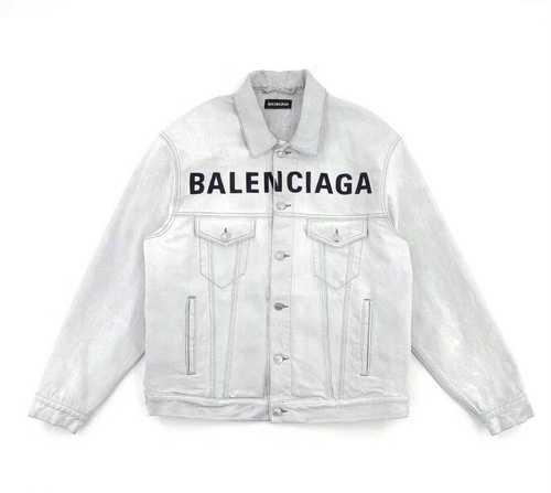 Джинсовая куртка Balenciaga White New