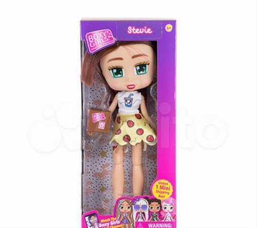 Кукла 1Toy Boxy Girls, Stevie, 20 см, с аксессуаром в 1 коробочке (Т16632)