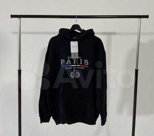 Balenciaga Paris Logo Худи Оригинал