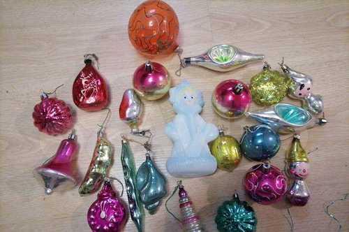 Елочные игрушки СССР