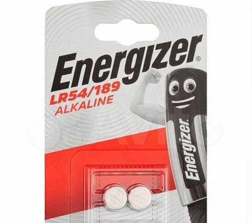 Батарейки Energizer Alkaline LR54 189 (2 штуки в упаковке)