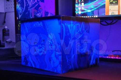 Корпус с RGB под платы mini itx