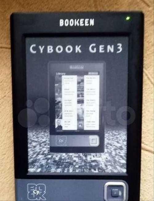 Электронная книга Bookeen Cybook Gen3 1 гб