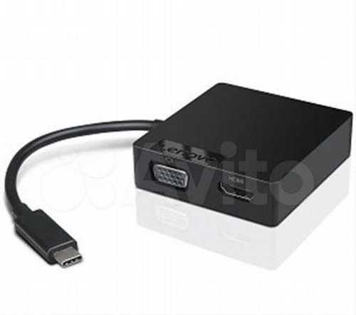 Док-станция Lenovo USB-C Travel Hub 4X90M60789