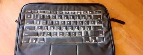 Сумка папка для ноутбука клавиатура б/у