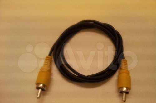 Аудио-видео кабель RCA (тюльпан) 1 штекер-1 штекер