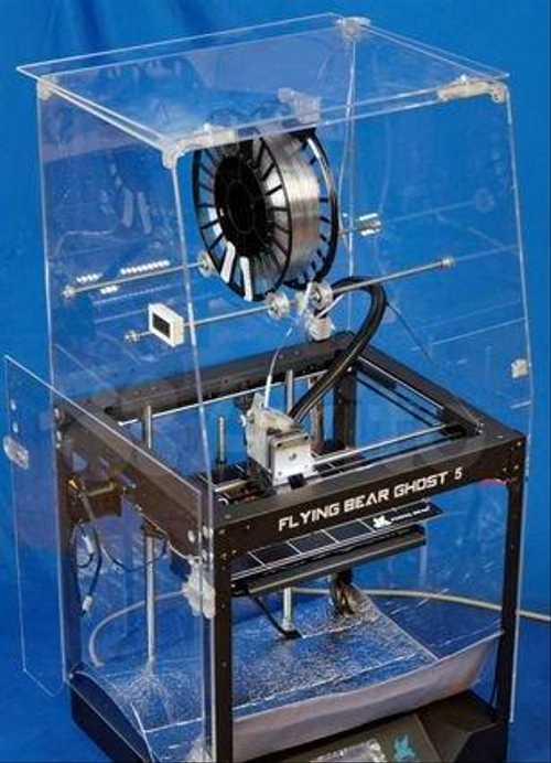 Новый 3Д принтер Flyingbear Ghost 5 + термокамера