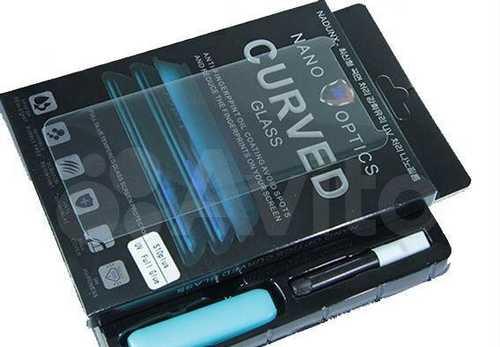Защитное стекло для Samsung N950F note 8 3D curved уф/UV Лампа nano optic коробка прозрачный