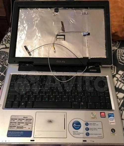 Ноутбук старый Asus a8s