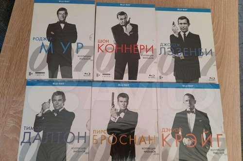 Blu-ray коллекция агент 007 Джеймс Бонд