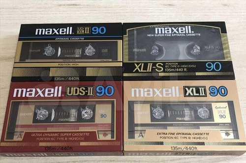 Аудиокассеты Maxell тип 2 (хром) новые