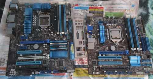 Asus s1155 P8Z68-V PRO и P8H67-M PRO Intel i5-2400