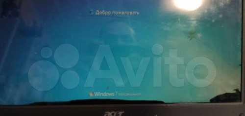 Ноутбук acer Aspire4720Z Windows 7-64
