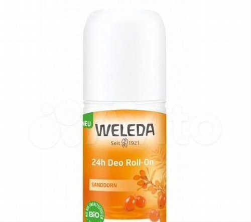 Дезодорант Weleda Облепиховый, 24 часа, Roll-On, 50 мл (7962)