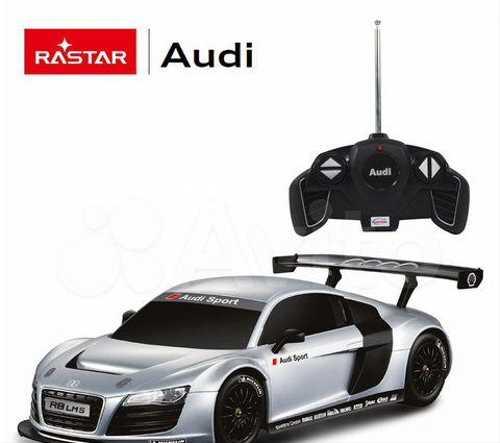 Машинка на радиоуправлении rastar Audi R8 цвет серебряный, 1:18 53600S