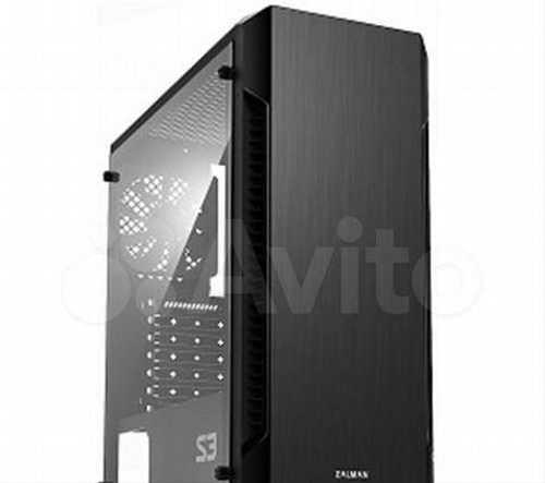 Корпус MidiTower Zalman S3 Black S3