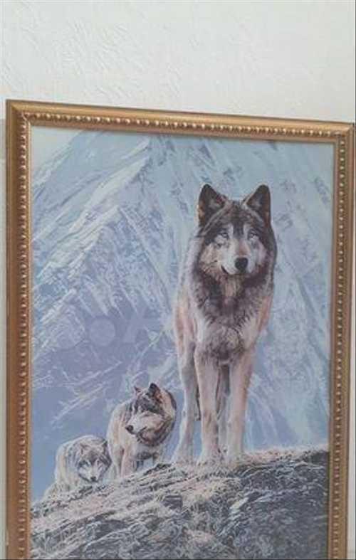Картина Волки