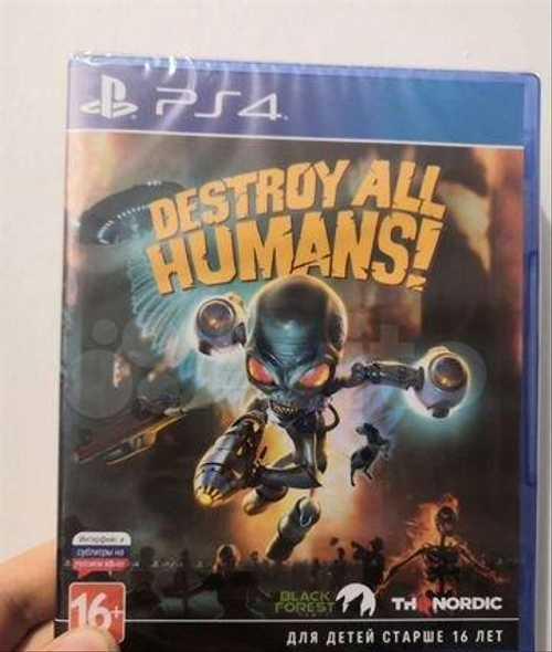 Destroy All Humans (New) (Ps4)