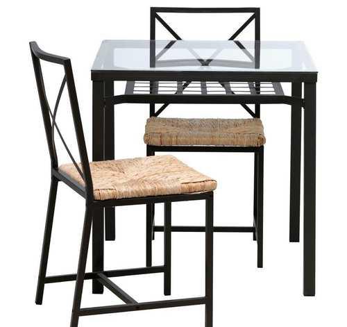 IKEA Гранос стол и два стула