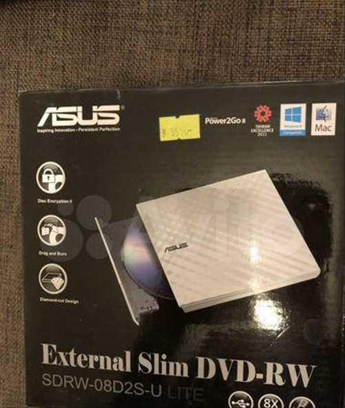 Новый внешний DVD привод asus