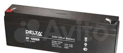 Аккумуляторная батарея delta Battery DT 12022 2.2