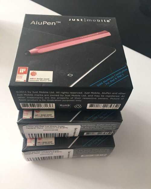 Стилус для iPad just mobile alupen AP-818PK, розов