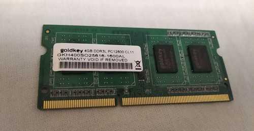 4gb DDR3L оперативная память для ноутбука