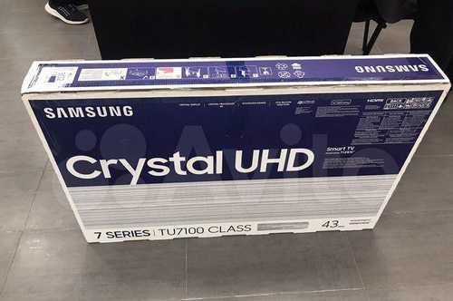 Телевизор samsung 4K (Ultra HD) Smart UE43TU7140U