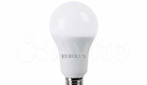 Лампа светодиодная LL-E-A70-20W-230-2,7K-E27, Eurolux 3 шт. комплект