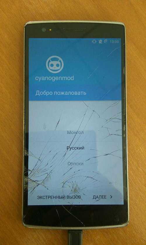 Телефон OnePlus One на запчасти