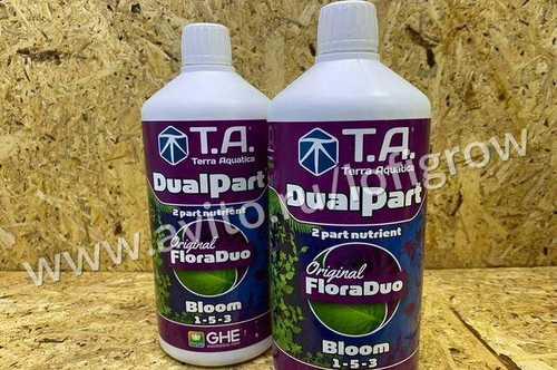 Удобрение FloraDuo DualPart Bloom 1 литр