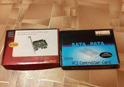 SATA PCI-E PCI raid контроллер
